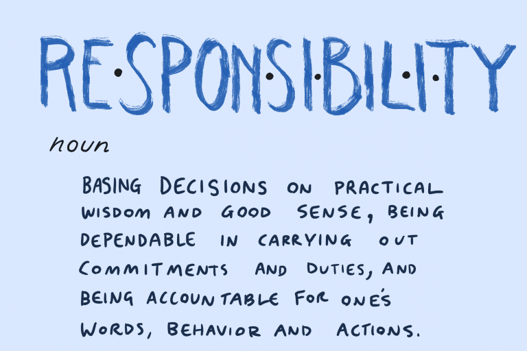 Character Counts: Responsibility | Wisdom Wonder Project